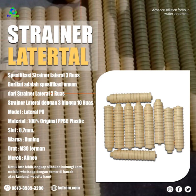 Apa Itu Strainer Lateral - PT. Hefram Asasta Indonesia