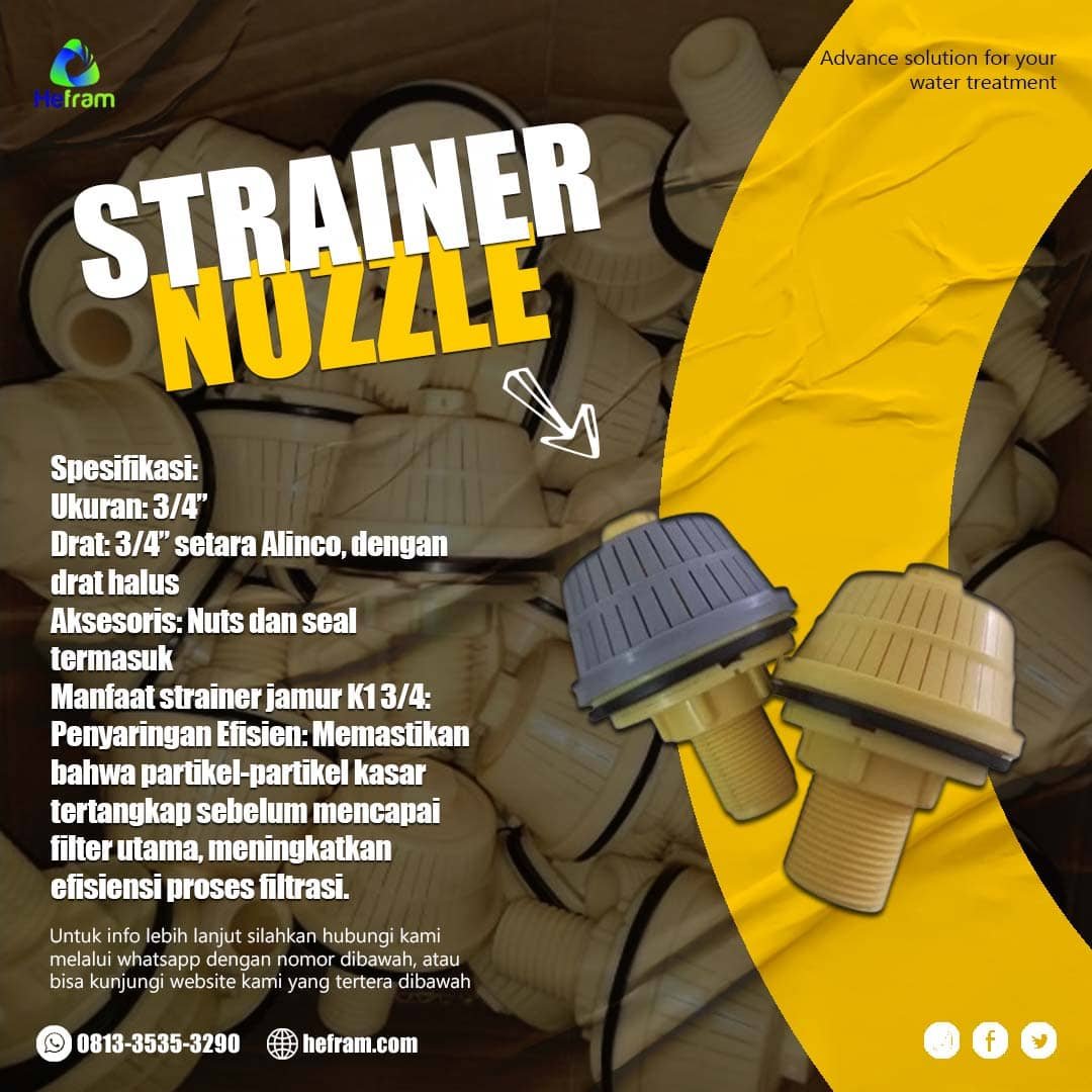 Apa Itu Strainer Pompa - PT. Hefram Asasta Indonesia