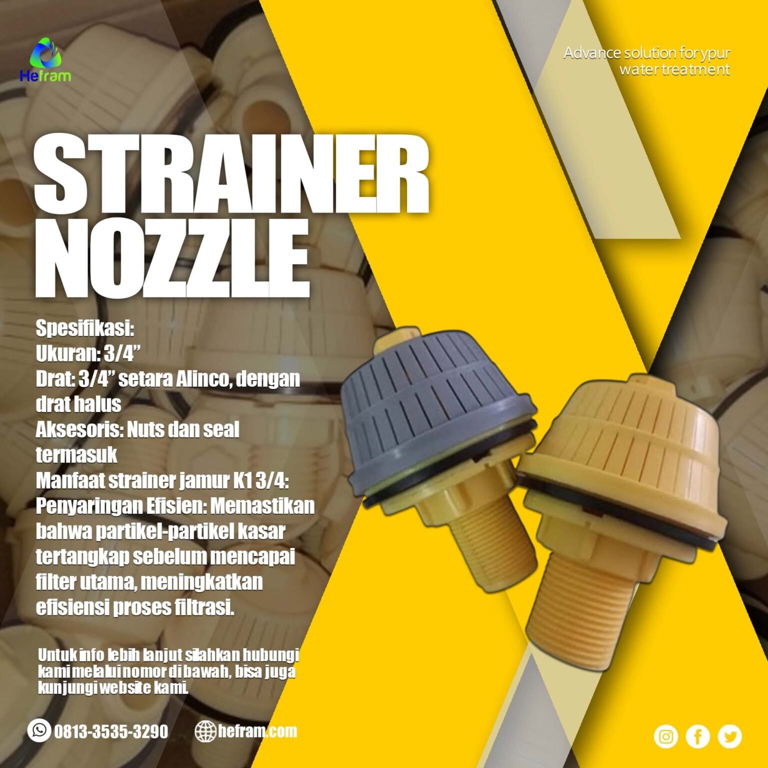 Apa Itu Strainer Pompa - PT. Hefram Asasta Indonesia