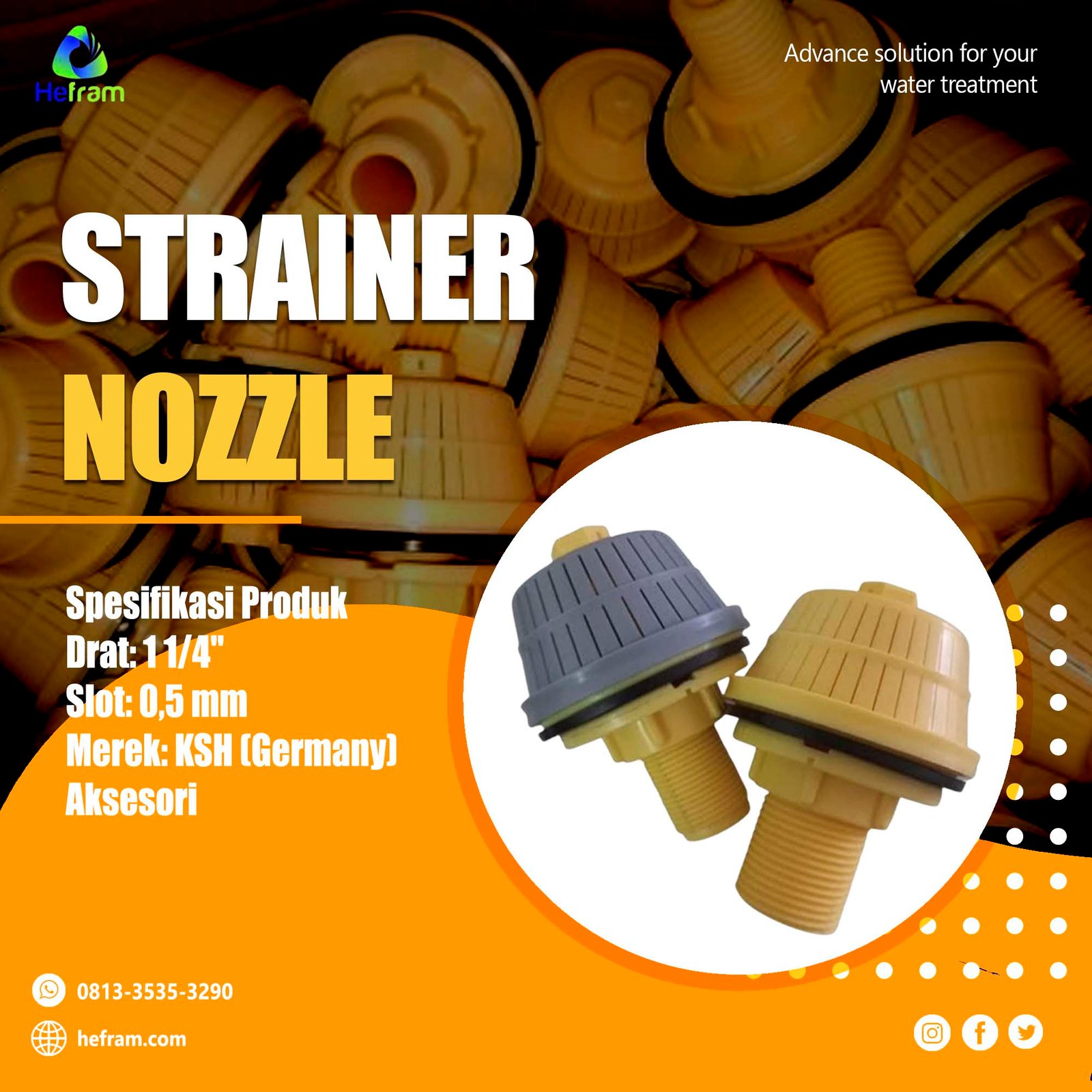 5 Fungsi Strainer Nozzle Yang Harus Kamu Ketahui!